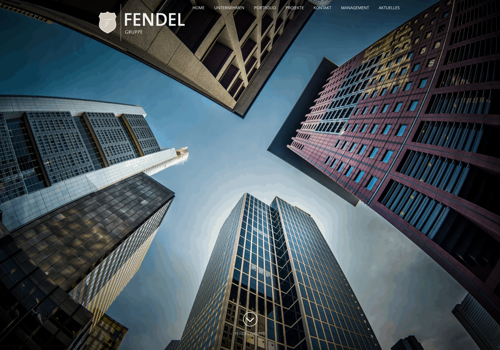 Homepageerstellung für die Fendel Gruppe - ronald wissler | visuelle ...